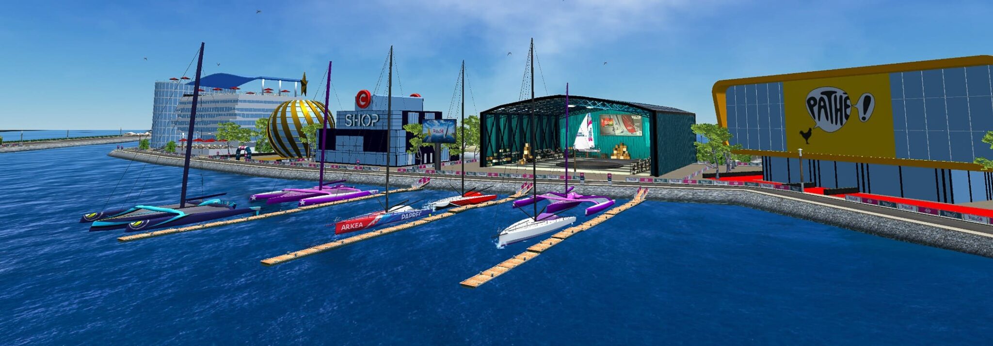 La Marina dans Virtual Regatta Offshore