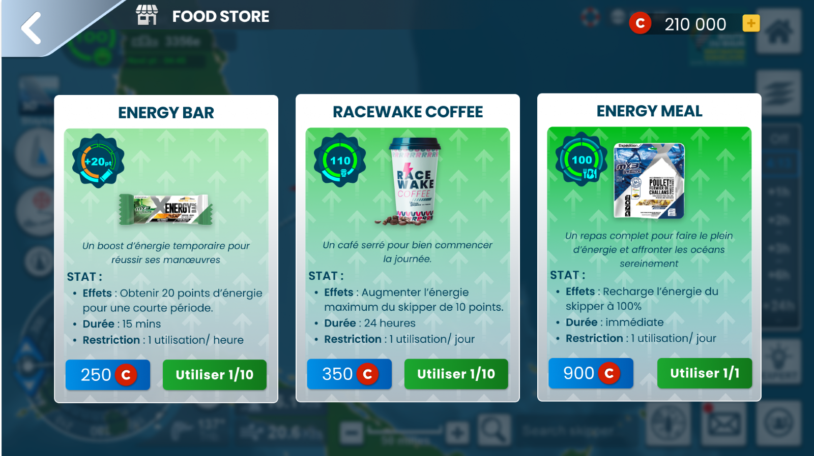 MX3 Nutrition sur Virtual Regatta pour le Vendée Globe